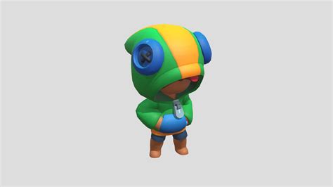 Leon Brawl Stars 3d Model By Qqwfegrwhtejyrkutliyo
