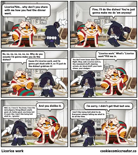 Licorice Goes To Therapy Rcookierun