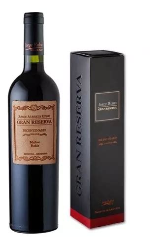 Vino Jorge Rubio Gran Reserva Bicentenario Malbec 750ml