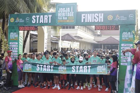 Seribu Peserta Meriahkan Jogja Heritage Fun Run 2024 JPNN Jogja