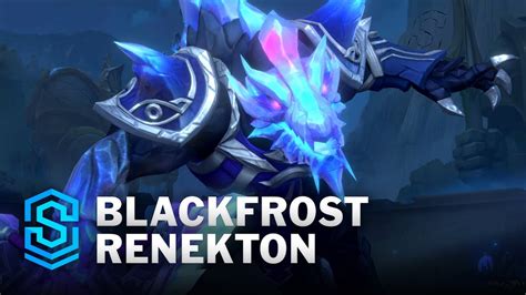 Blackfrost Renekton Wild Rift Skin Spotlight YouTube