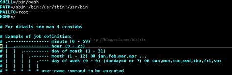 linux下的crond和crontab用法 csdn博客