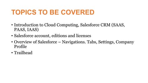 Session 1 Introduction To Salesforce Pptx