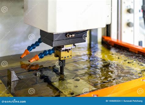 Close Up Workpiece And Graphite Electrode During Working On Automatic