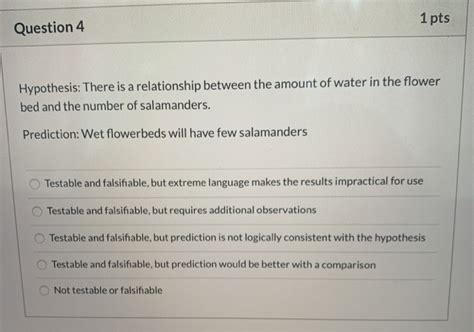Solved Pts Question Hypothesis There Is A Relationship Chegg Com