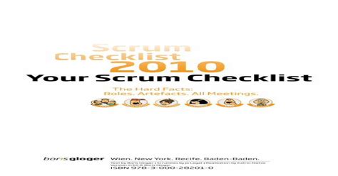 Pdf Your Scrum Checklist Scrum Master · Scrum Is A Framework With