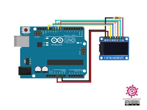 interfacing 0 96 inch spi oled full color ips display module with arduino