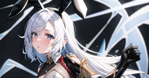 Genshinimpact Shenhe Bunny Ginwolfのイラスト Pixiv