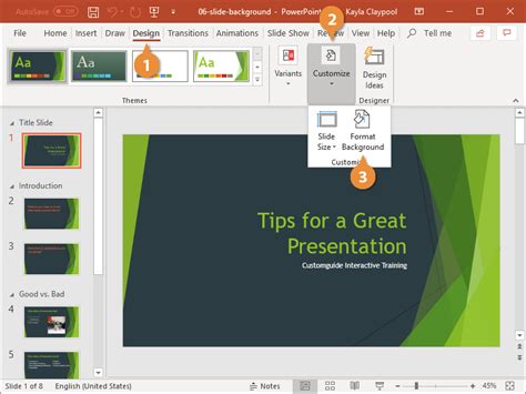 How To Add Image To Powerpoint Background
