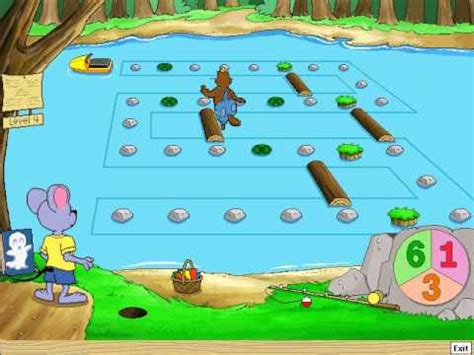 Reader Rabbit Kindergarten - Part 17: Number Lumber (Gone Fishing ...