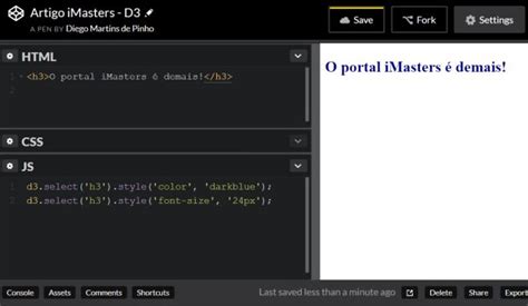 Gráficos divertidos em JS o D3 js iMasters