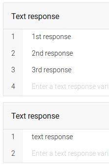 Chatbot Update Text Responses In Dialogflow Using Api Stack Overflow