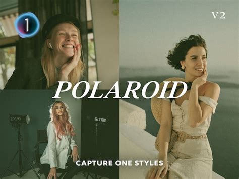 Polaroid Capture One Styles Capture One Film Film Presets Etsy