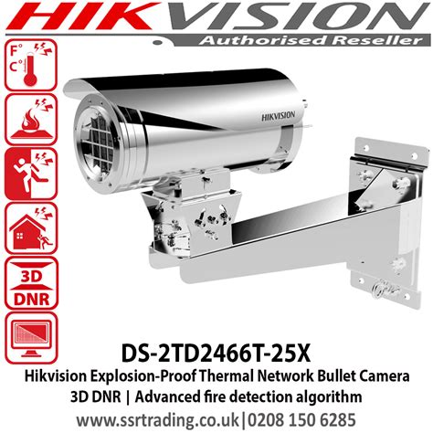 Hikvision Explosion Proof Thermal Network Bullet Camera Ds 2td2466t