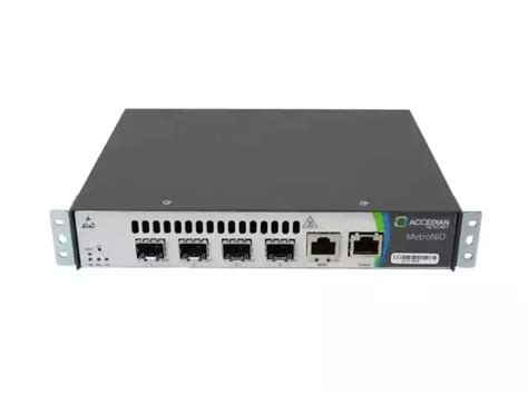 Accedian Metronid Gt S Ac 4ports Sfp 1000mbits Managed Rack Ears 726