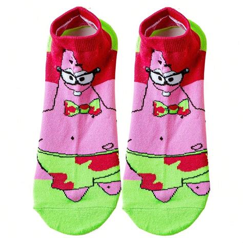 Spongebob Squarepants 5 Pairs Spongebob Patrick Star Cartoon Anime