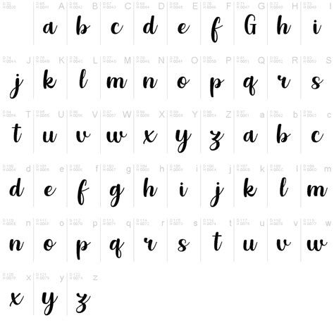 grestal script demo regular font