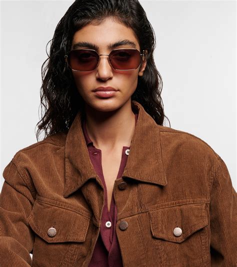 Symbole Square Sunglasses In Black Prada Mytheresa