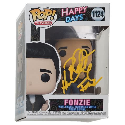 Henry Winkler Signed Happy Days 1124 Fonzie Funko Pop Vinyl Figure