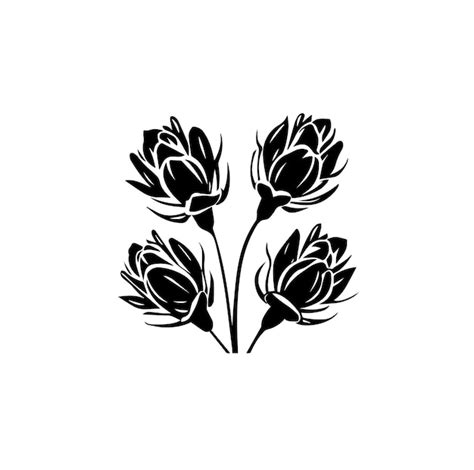 Snapdragon Blossom Spring Icon Vector Snapdragon Blossom Spring Sign