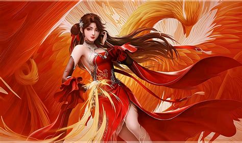 完美世界火灵儿新春海报壁纸 石昊嘘火灵儿不喜欢独断万古荒天帝 哔哩哔哩