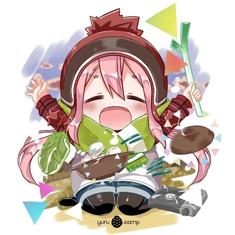 ゆるキャン各務原なでしこ Kawaii Chibi Cute Chibi Kawaii Girl Anime Chibi Anime