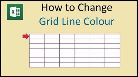 How To Change The Color Of Cell Grid Lines In Excel A Detailed Guide