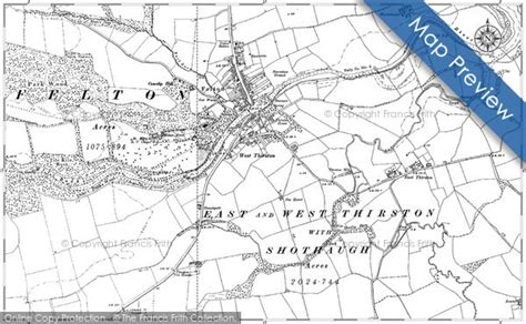 Old Maps Of West Howdens Northumberland Francis Frith