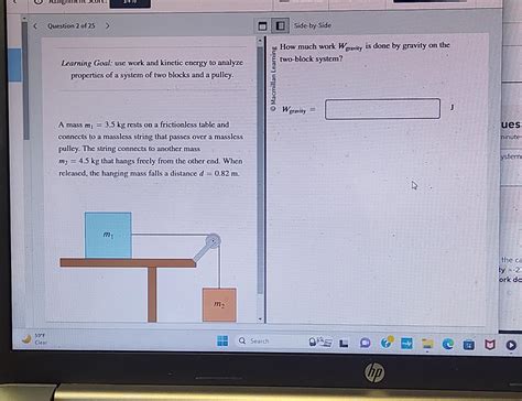 Solved Learning Goal Use Work And Kinetic Energy To Analyze Chegg