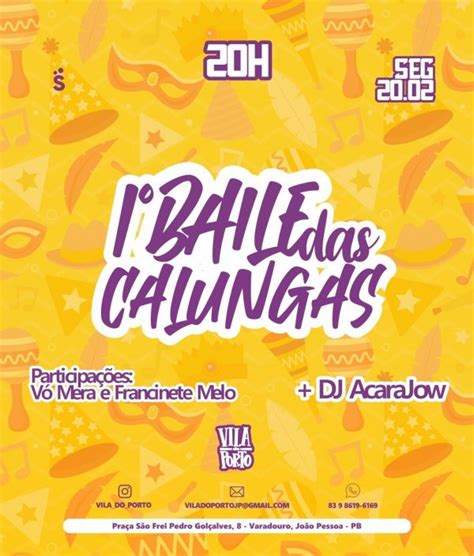 1 Baile Da Calungas Em João Pessoa Sympla