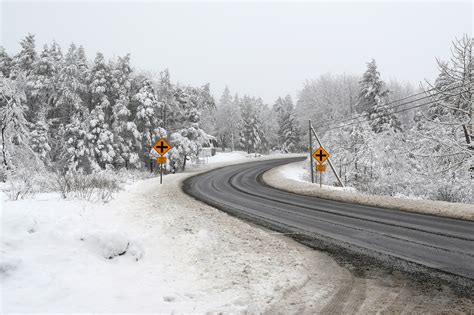 Hiver Neige Route La Photo Gratuite Sur Pixabay