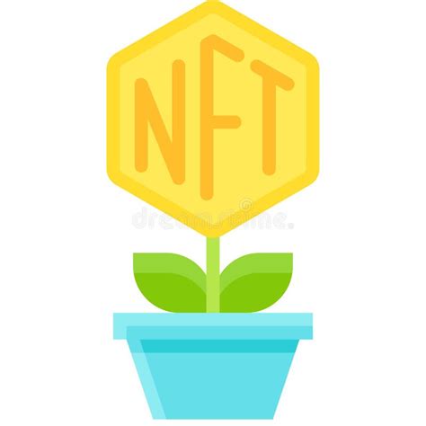 投资图标nft相关矢量图插图 向量例证 插画 包括有 投资 平面 数字式 标记 向量 数据 239787338