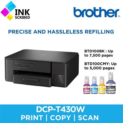 Brother DCP T W Multifunction In Ink Tank Printer Print Copy Scan Wireless Shopee Philippines