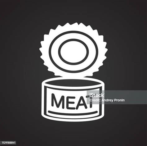 肉圖示設置在顏色擠壓背景的圖形和網頁設計 現代簡單的向量符號互聯網概念時尚的標誌 網站設計網頁按鈕或移動應用程式向量圖形及更多做好圖片