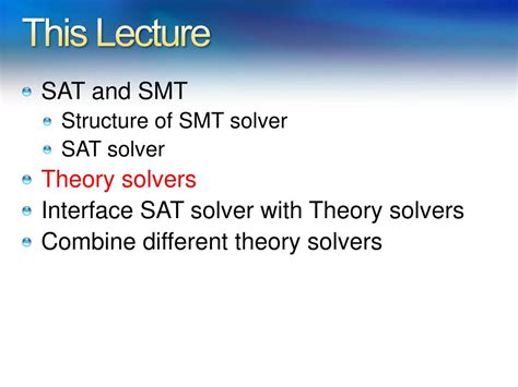 Ppt An Efficient Smt Solver Powerpoint Presentation Free Download