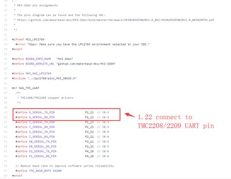Tmc Connection Error Marlin 20x · Issue 3 · Makerbase Mksmks Sgen