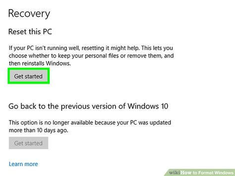 How To Format Windows With Pictures Wikihow