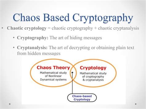 Seminar On Chaos Based Cryptography Pptx Physics Science