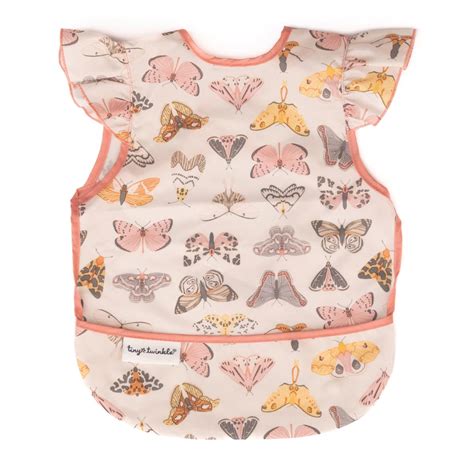 Tiny Twinkle Mess Proof Apron Bib Flutter Tiny Twinkle Australia
