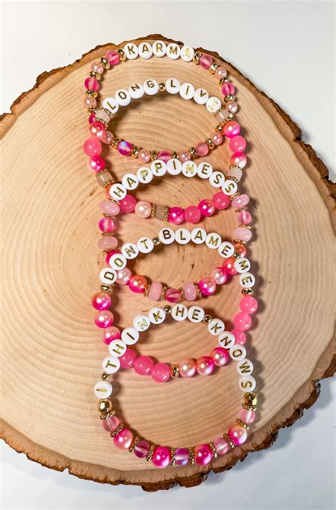 Eras Tour Swiftie Bracelet Stack Lover Era Inspired 5 Etsy