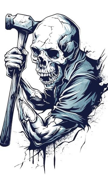 Premium Vector Skeleton Vector