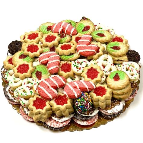 Deluxe Christmas Platter Cookies Cookie Platter