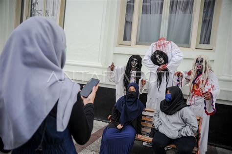 PENURUNAN JUMLAH WISATAWAN DI KOTA BANDUNG ANTARA Foto