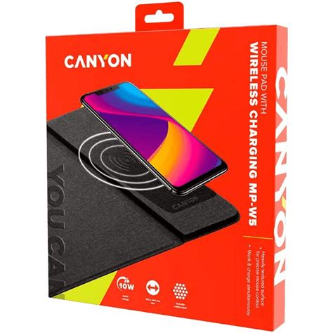 Canyon Mouse Pad Black CNS-CMPW5 – FirstShop