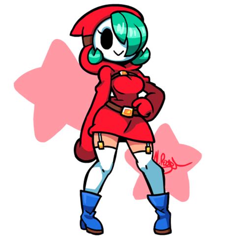 Shy Gal Shy Guy Super Mario Art Character Art Cute Drawings