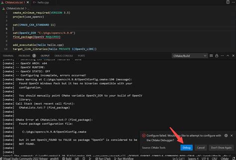 分钟掌握cmake 在 VSCode 中调试 CMakeLists txt 知乎