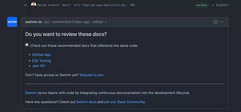 Creating A Code Review Guide Swimm