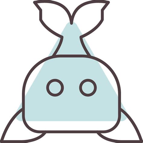 Whale Line Shape Colors Icon 38174522 Vector Art At Vecteezy
