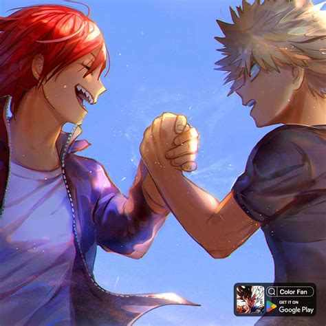 I Made Kirishima And Bakugo Gay Memories Of Mha Boys Gym Talkie Ai