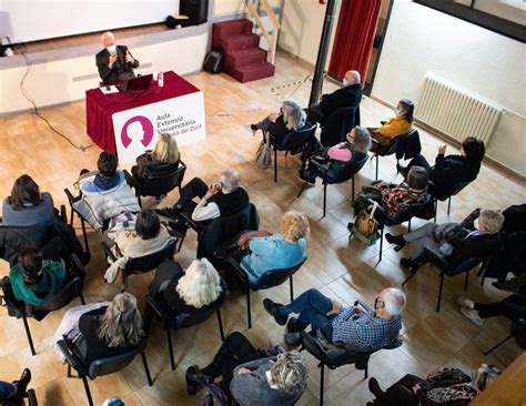 Conferència David Jou Aula Dextensió Universitària De Premià De Dalt